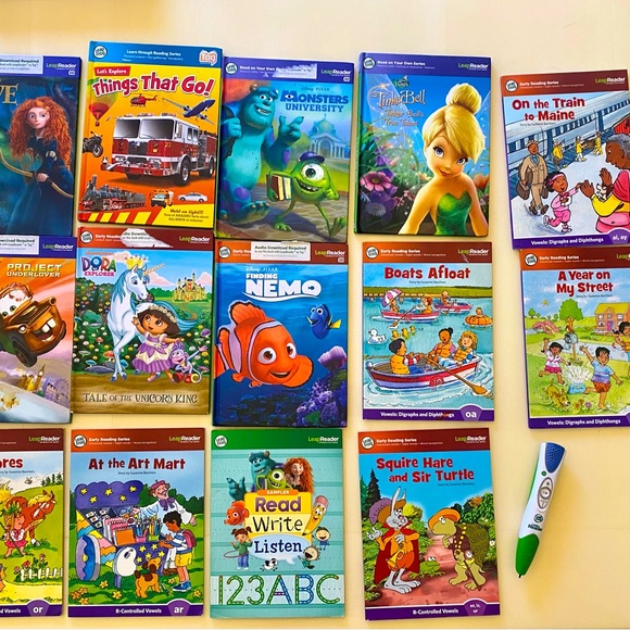 leap frog | Other | Leap Frog Books And Reading Pen | Poshmark